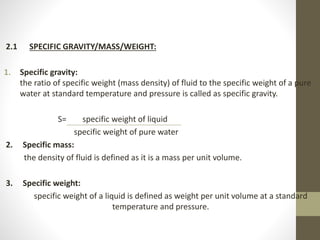 Properties of fluid by umair | PPTX
