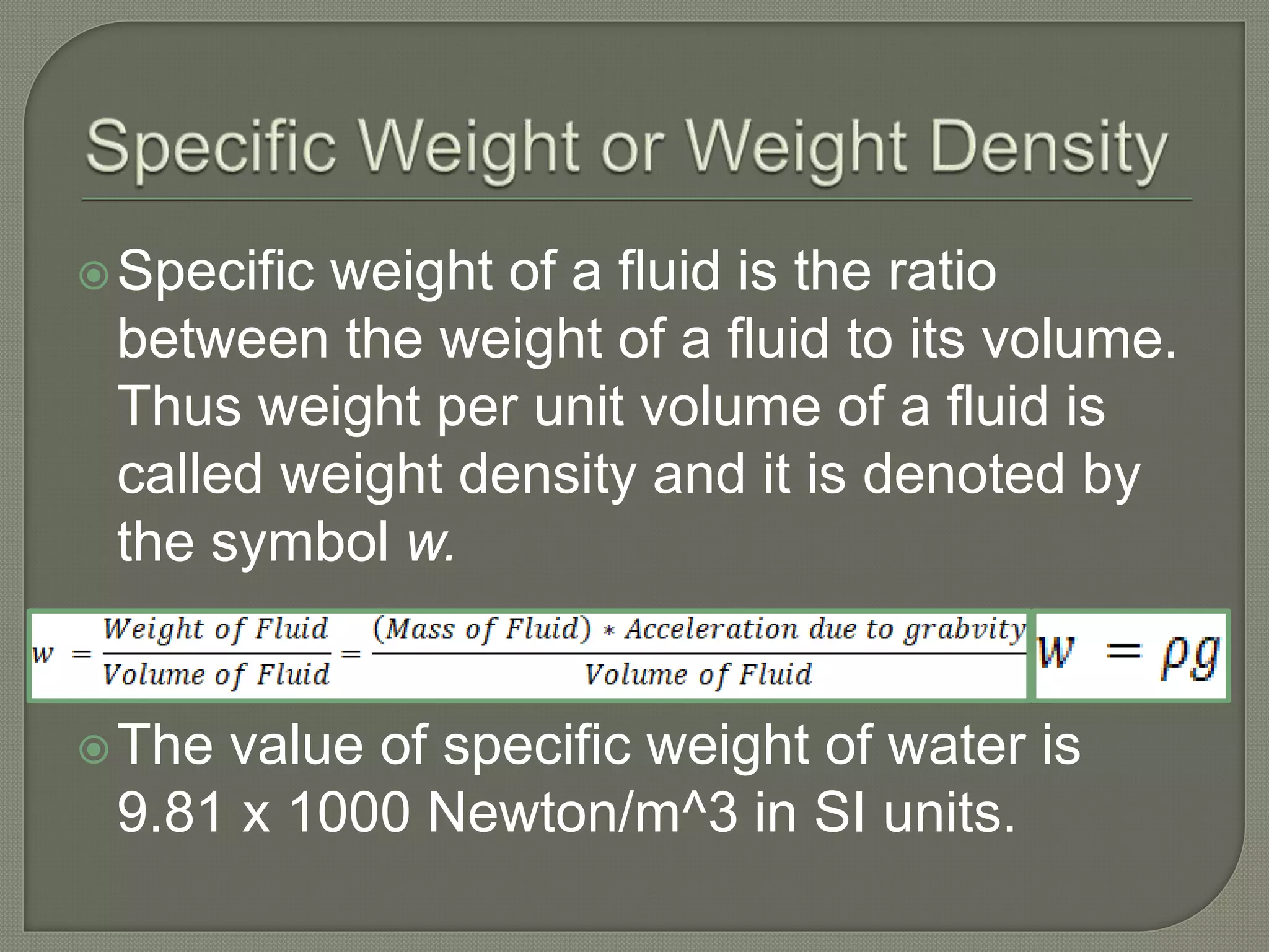 Properties of fluids c | PPTX