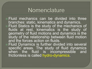 Properties of fluids c | PPTX