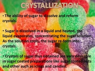 Properties of food carbohydrates | PPTX
