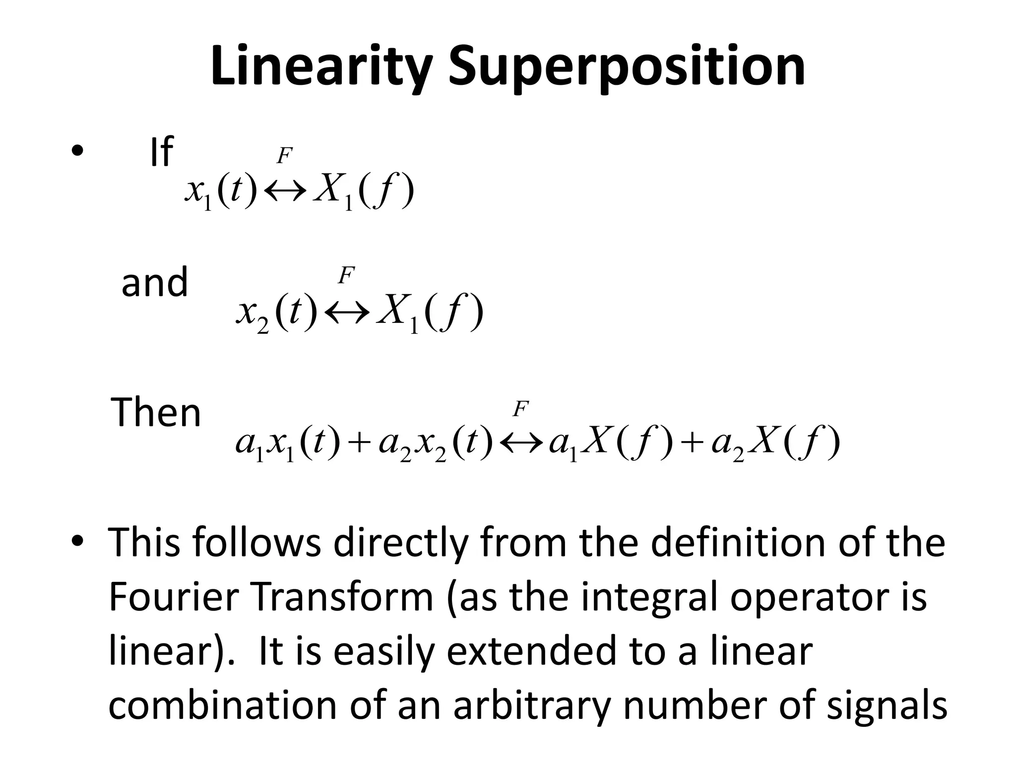 Properties of fourier transform | PPTX