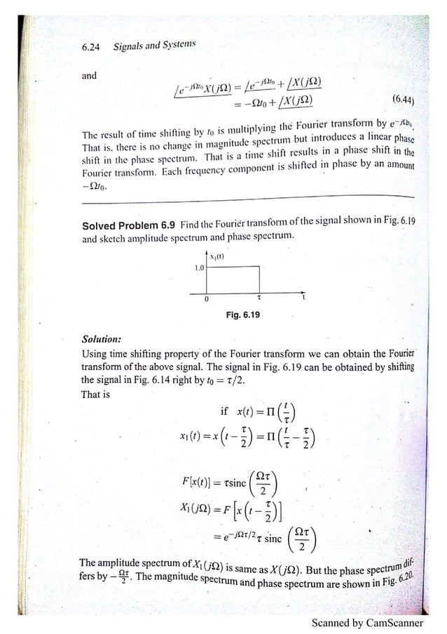 EC202 SIGNALS & SYSTEMS Properties of fourier transform NOTES | PDF EC202 SIGNALS & SYSTEMS Properties of fourier transform NOTES | PDF