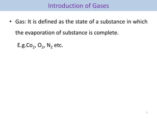 Properties of gas | PPTX
