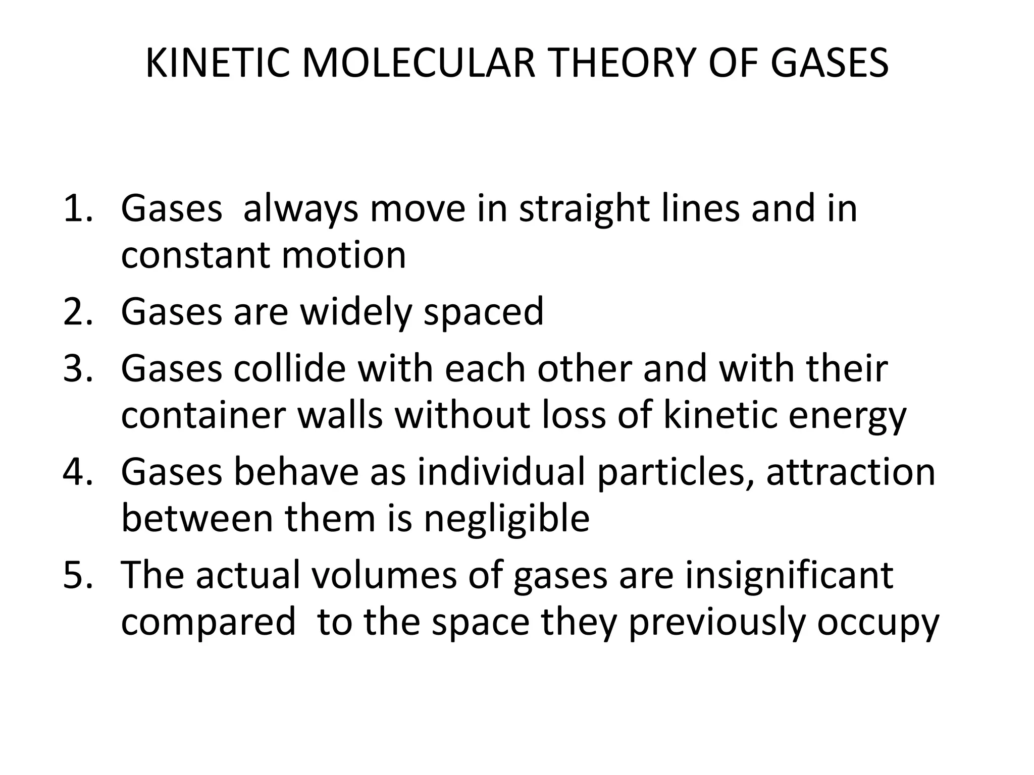 Properties of gases | PPTX