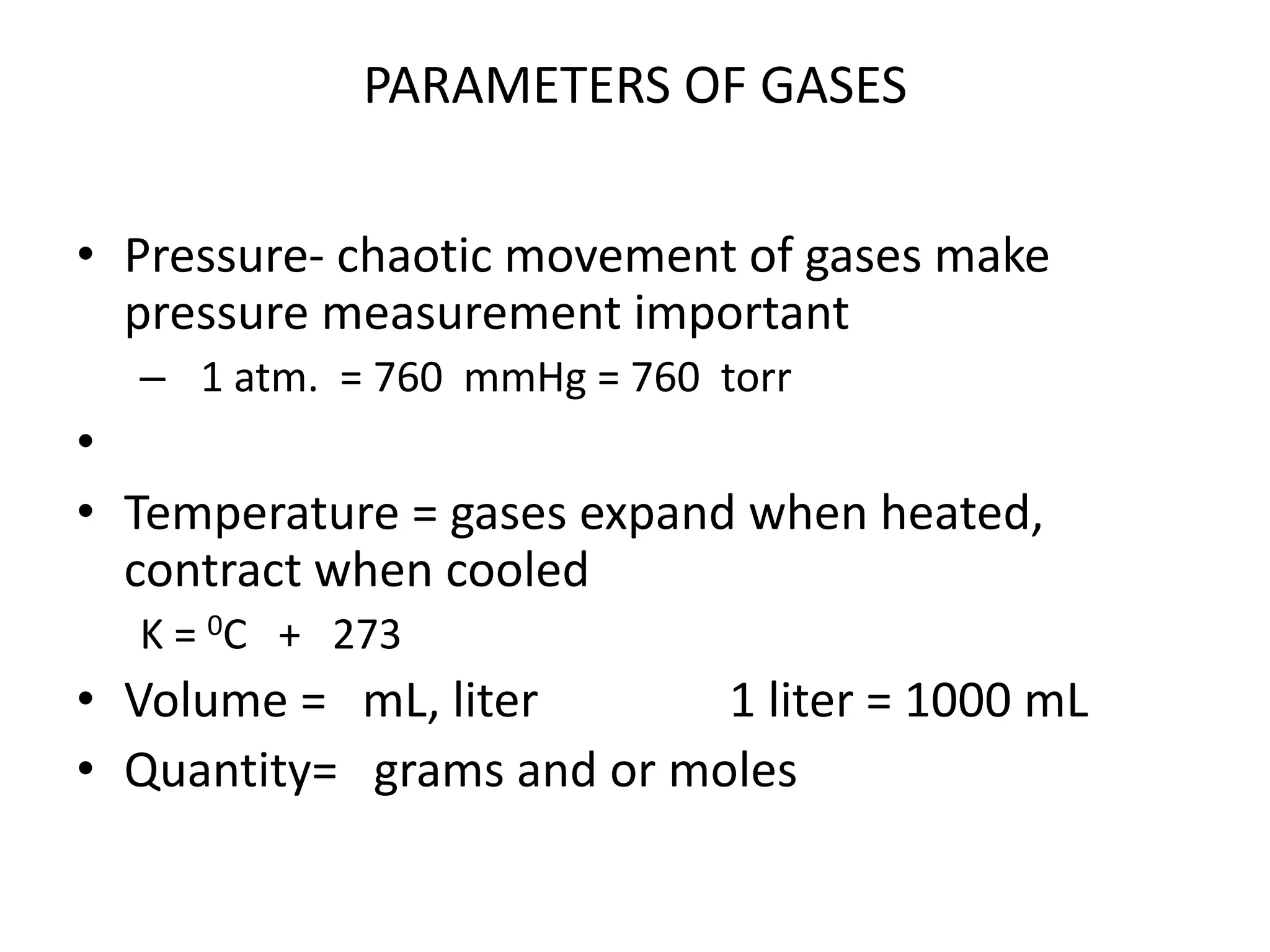 Properties of gases | PPTX