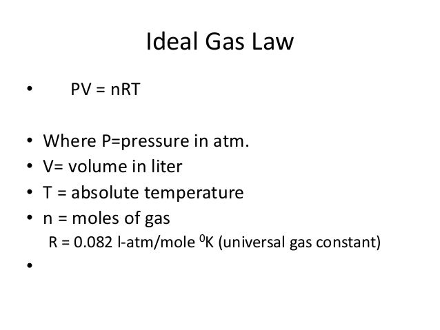 Properties of gases