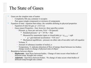 PROPERTIES OF GASES (REPORT) Physical Chemistry 1 Undergraduate Lesson.ppt