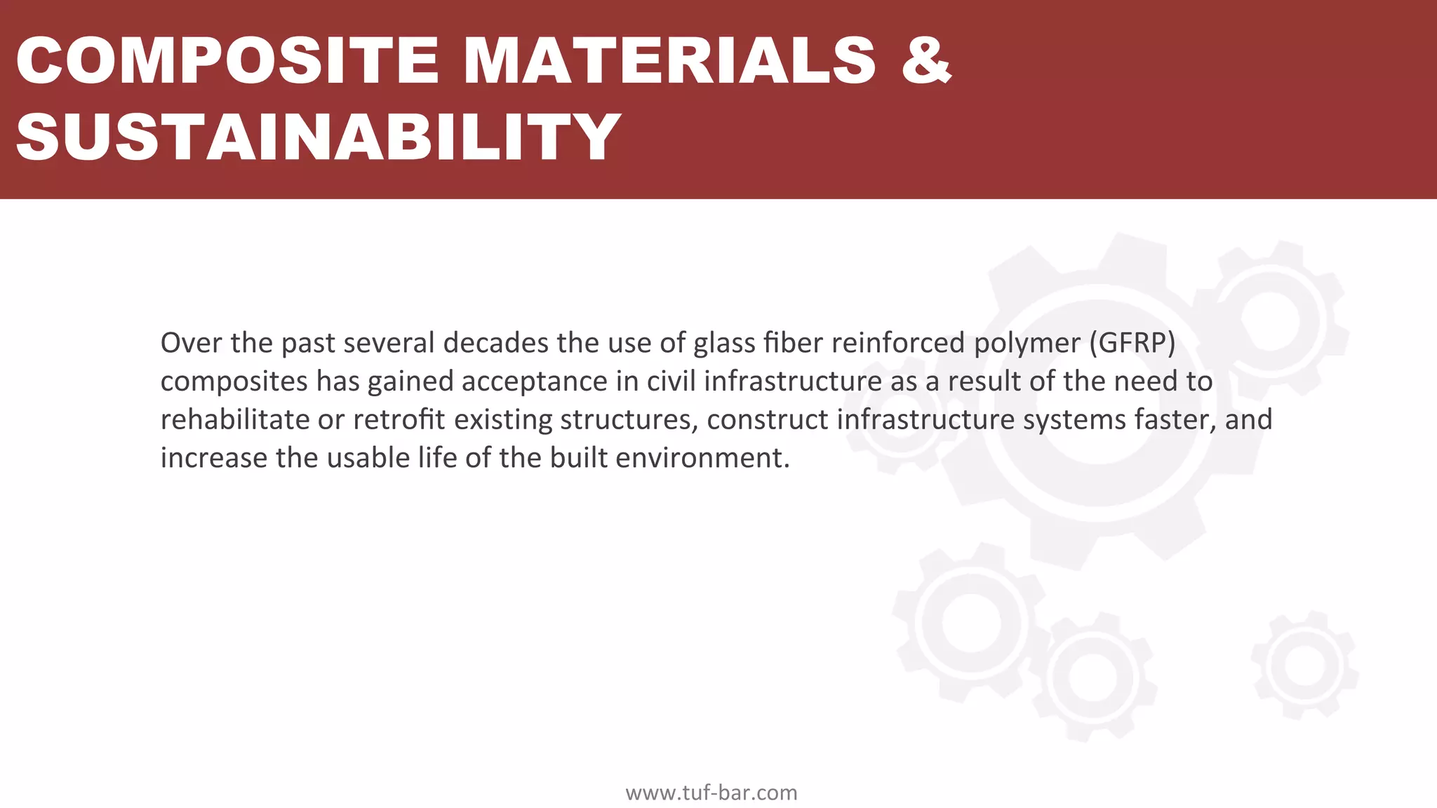 Properties of gfrp rebar | PPTX