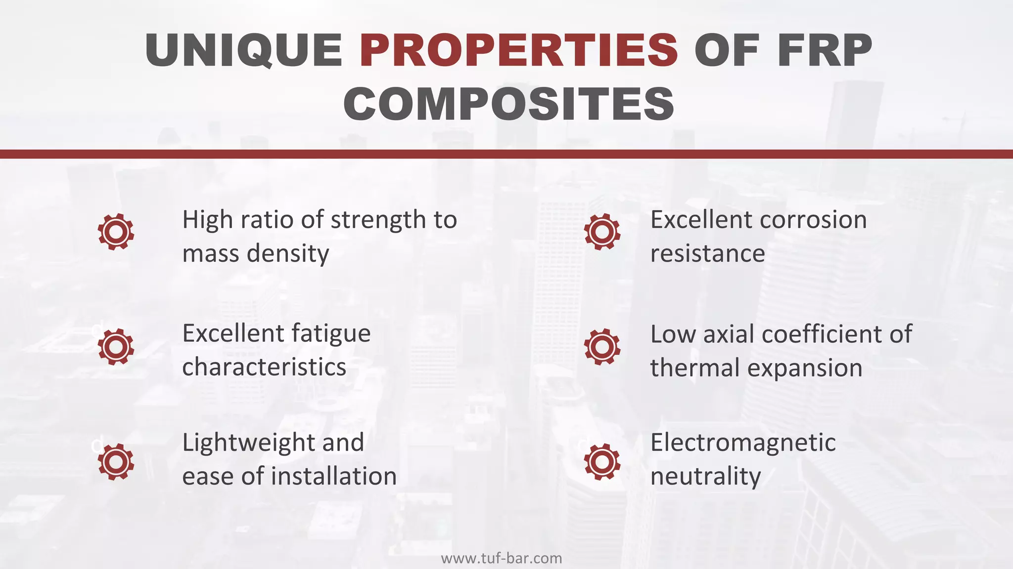 Properties of gfrp rebar | PPTX