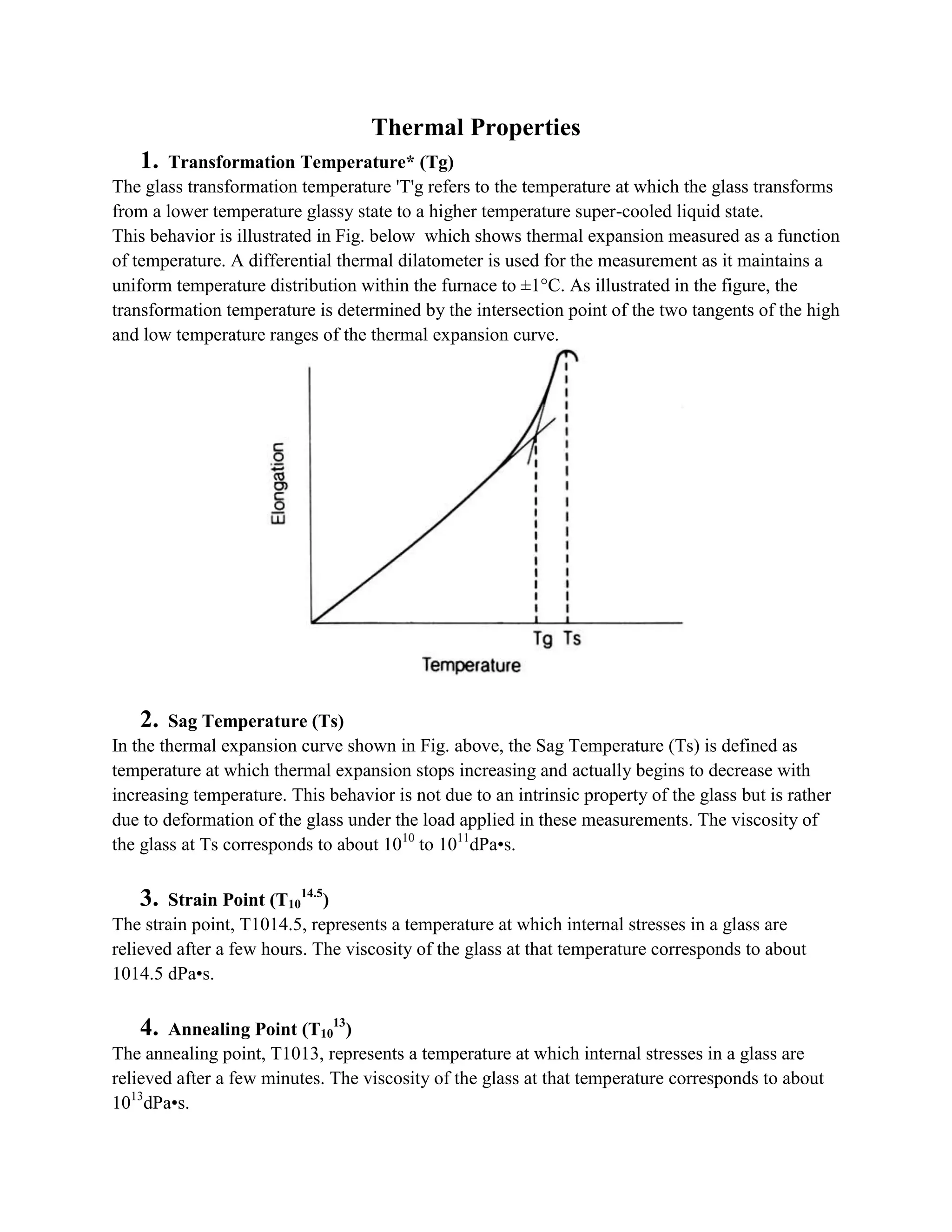 Properties of glass | DOCX