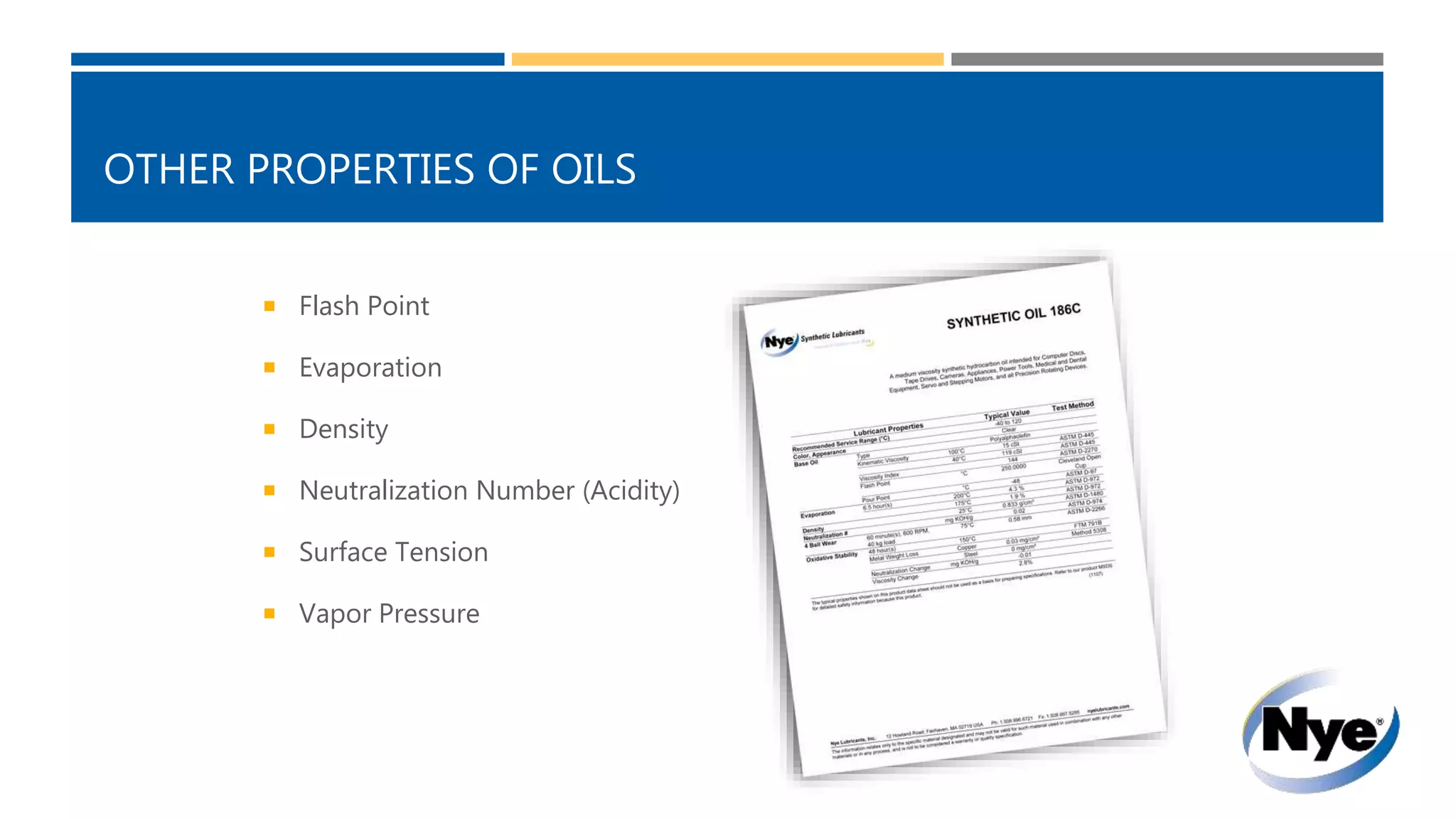 Properties of Grease | PPTX