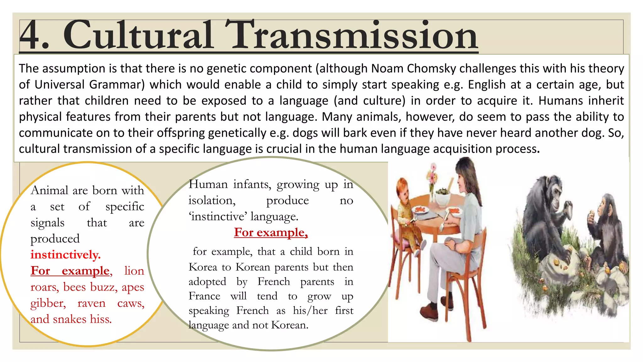 Properties of human language | PPTX
