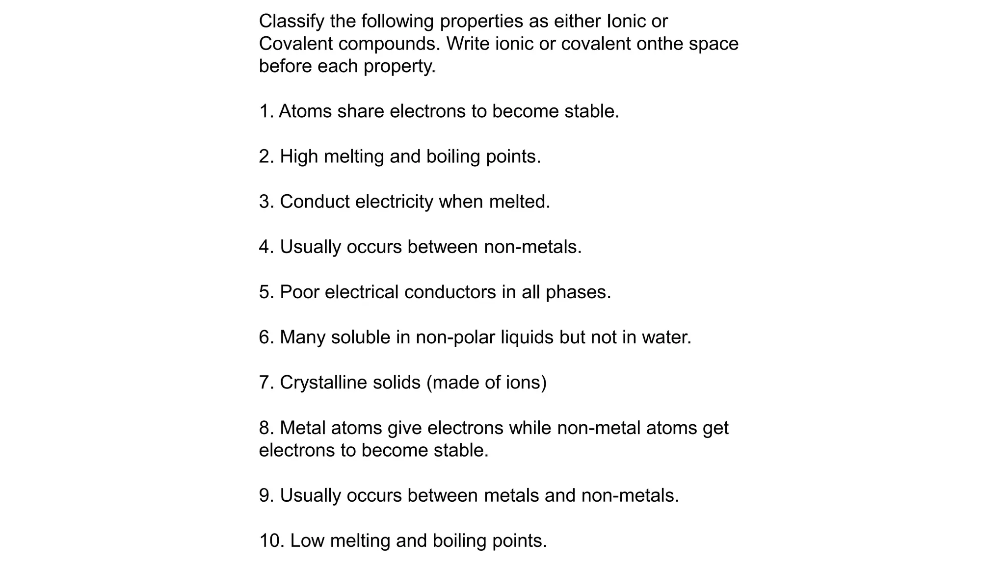 Properties of Ionic and Covalent.pptx
