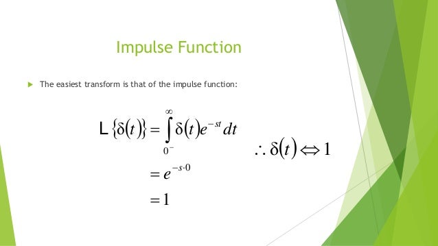 Properties of laplace transform