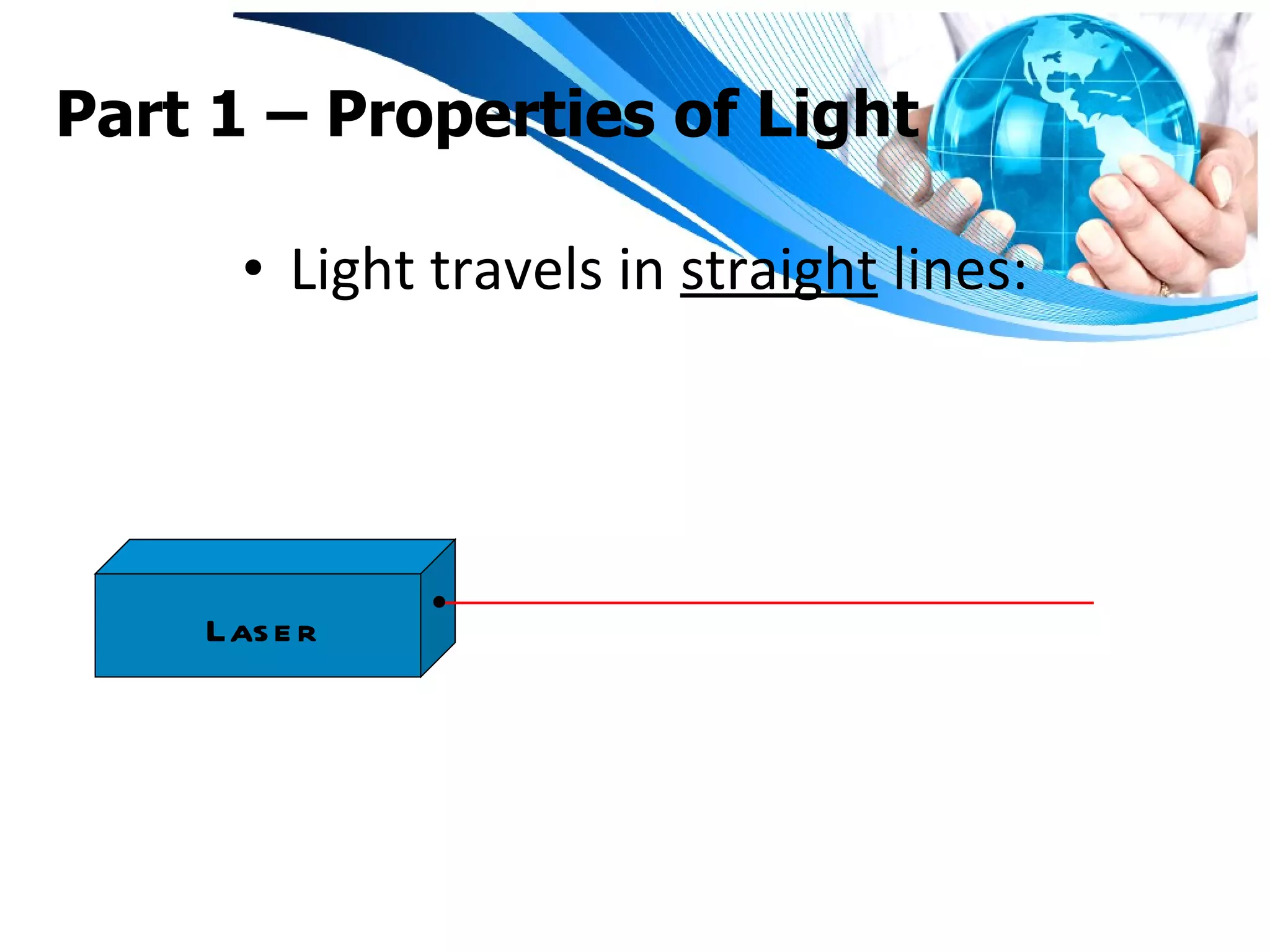 Properties of light | PPT