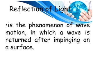 Properties of light | PPT