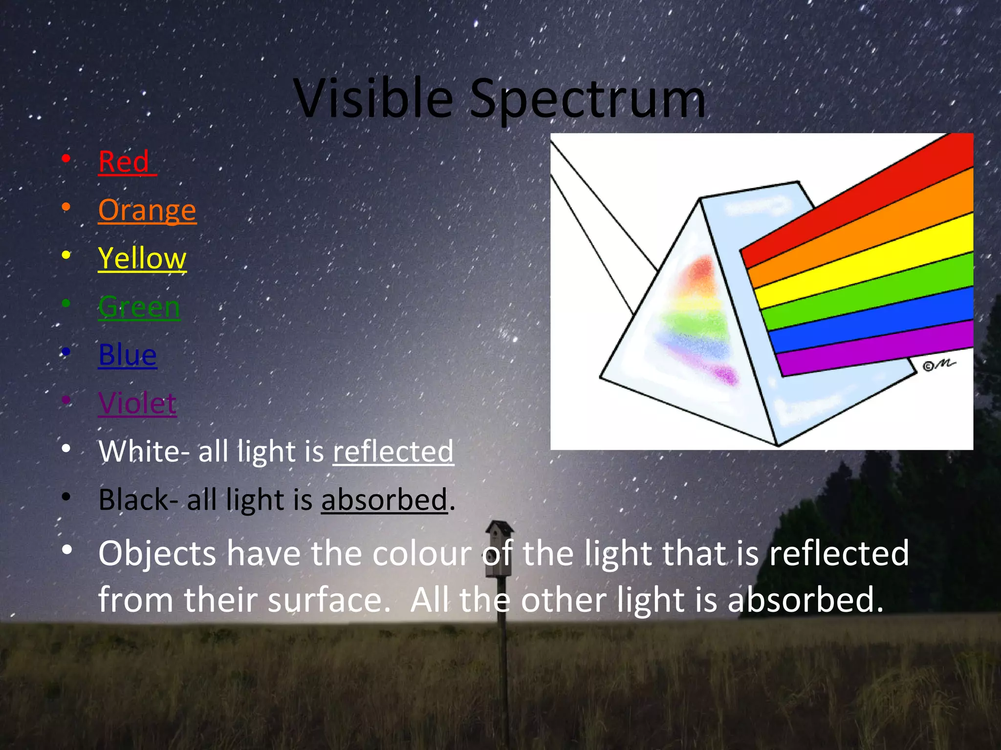 Properties of light | PPT