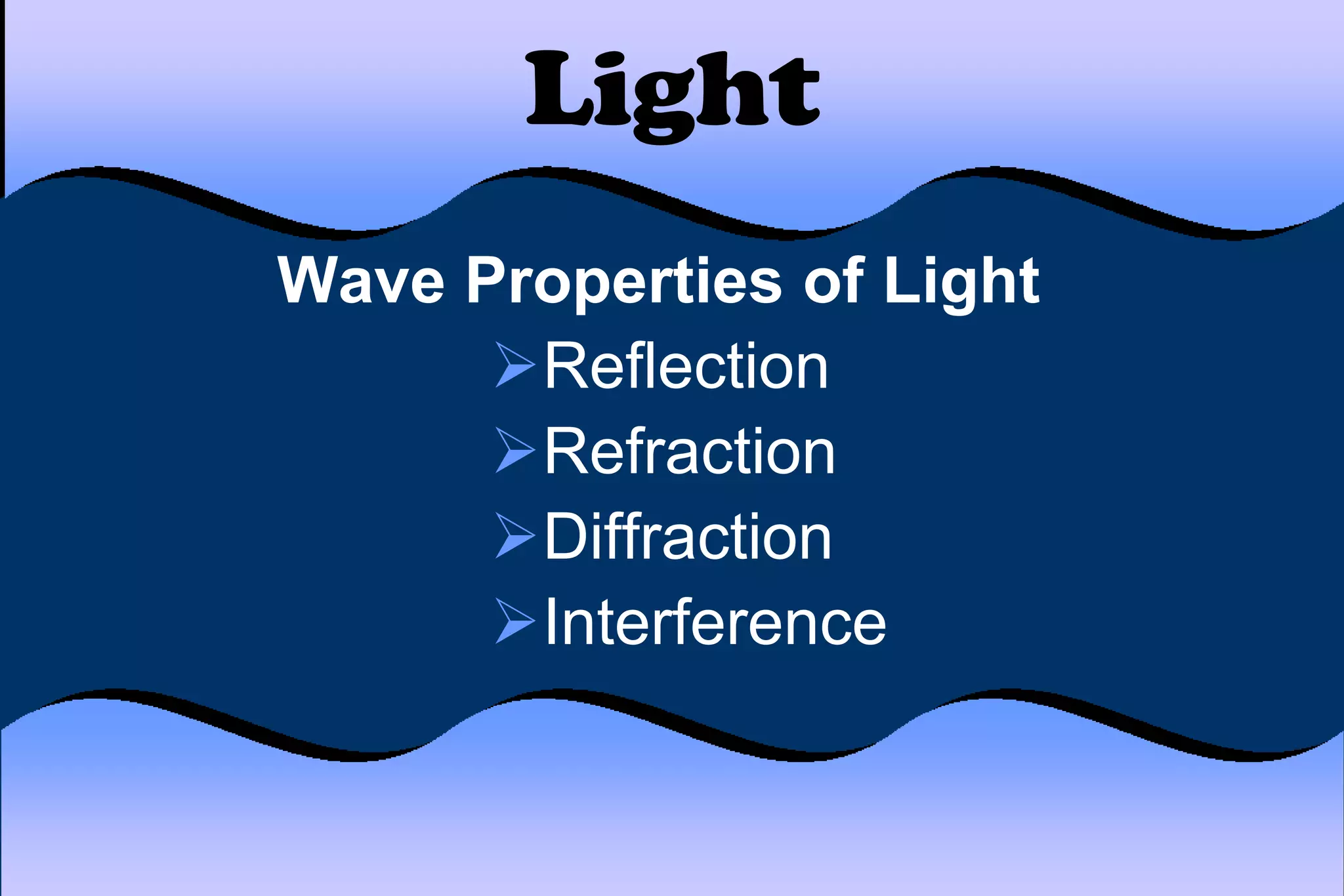 Properties of light | PPTX