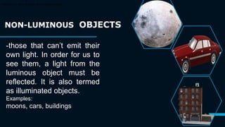 PROPERTIES OF LIGHT.pptx | Chemistry | Science