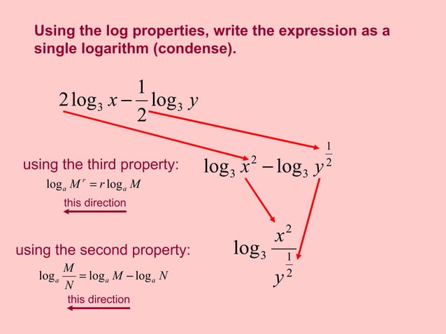 Properties of logarithms | PPT | Physics | Science