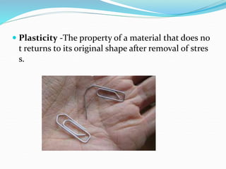 Properties of material | PPTX | Chemistry | Science