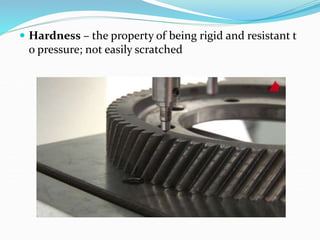 Properties of material | PPTX