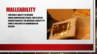 Properties of materials | PPTX