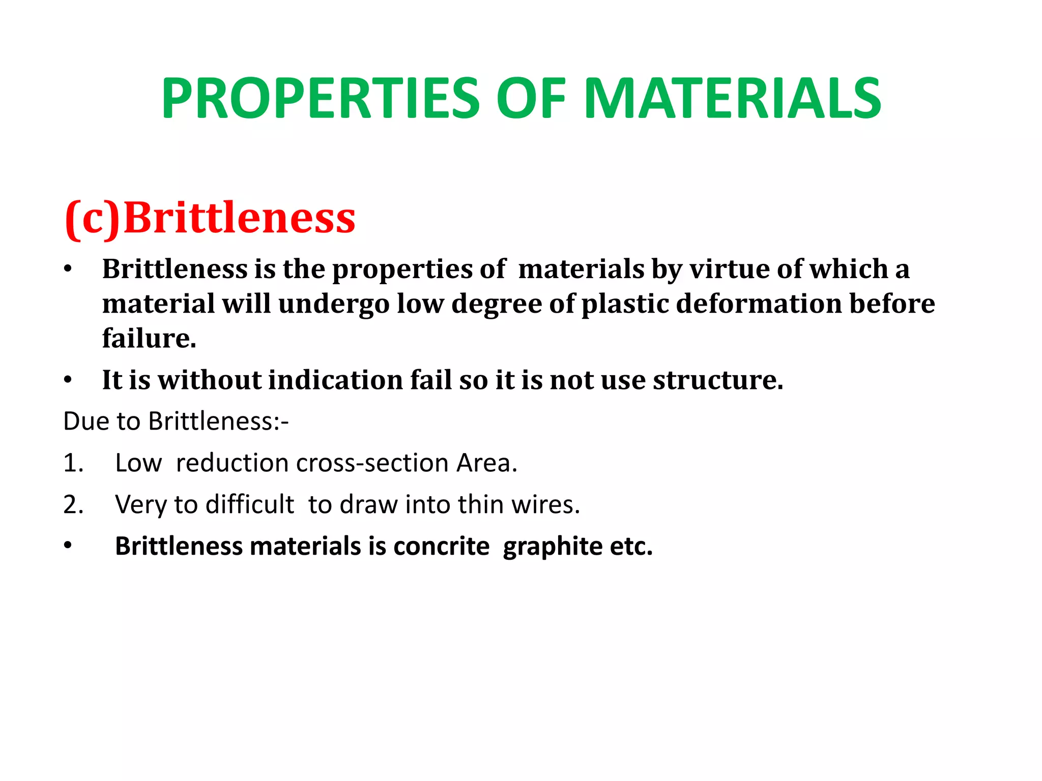 Properties of materials (udaipur) | PPTX