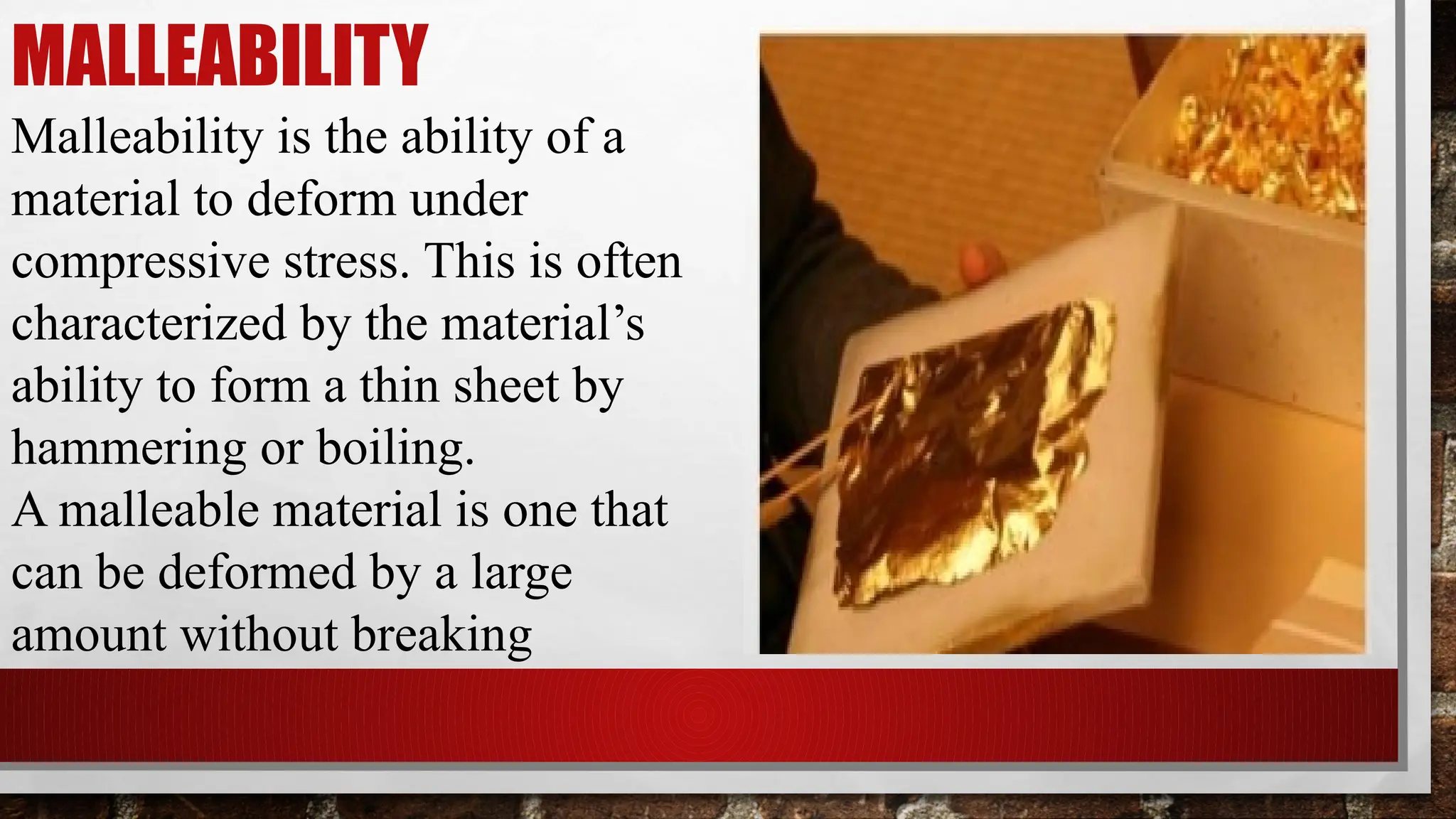 Properties of materials powerpoint pptxx | PPTX