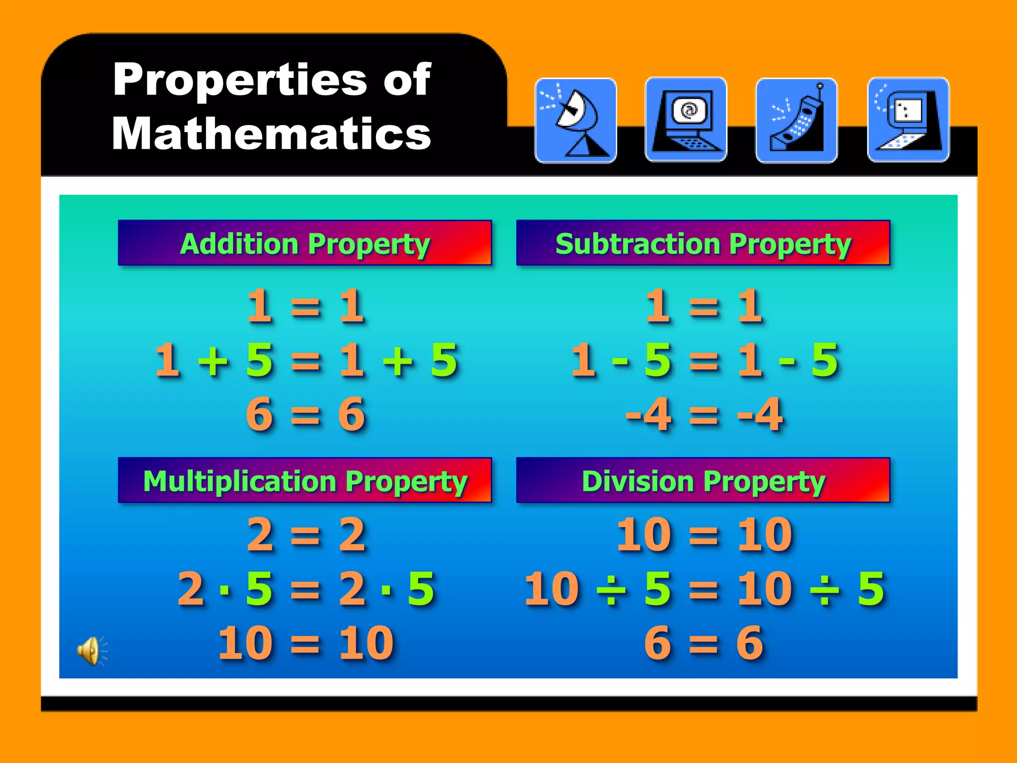 Properties Of Mathematics 2007 | PPT
