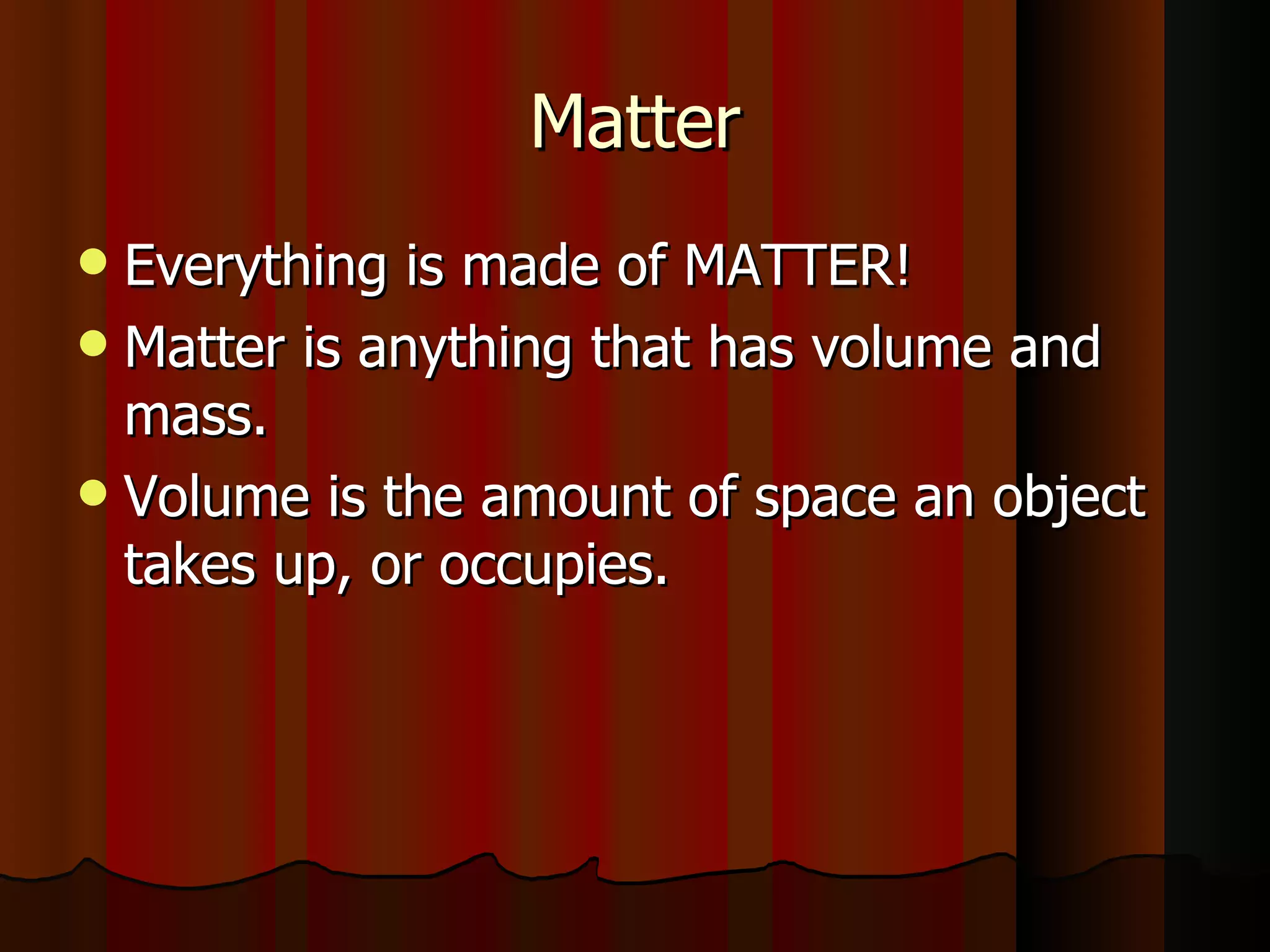 Properties of matter | PPT
