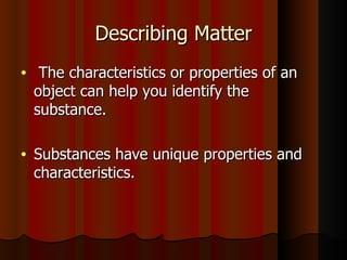 Properties of matter | PPT | Free Download