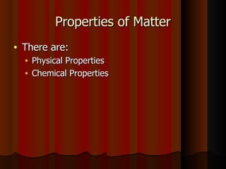 Properties of matter | PPT