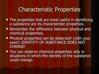 Properties of matter | PPT