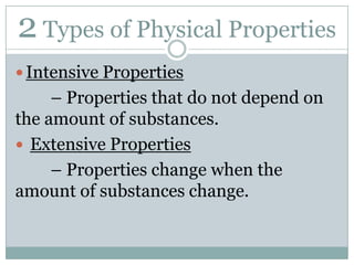 Properties of matter | PPTX