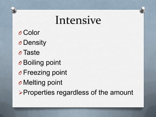 Properties of matter | PPTX