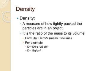 Physical Science Powerpoint (Grade 8: Class A and Class B) | PPTX