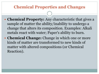 Properties of matter | PPT