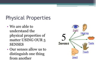 Properties of Matter | PPT