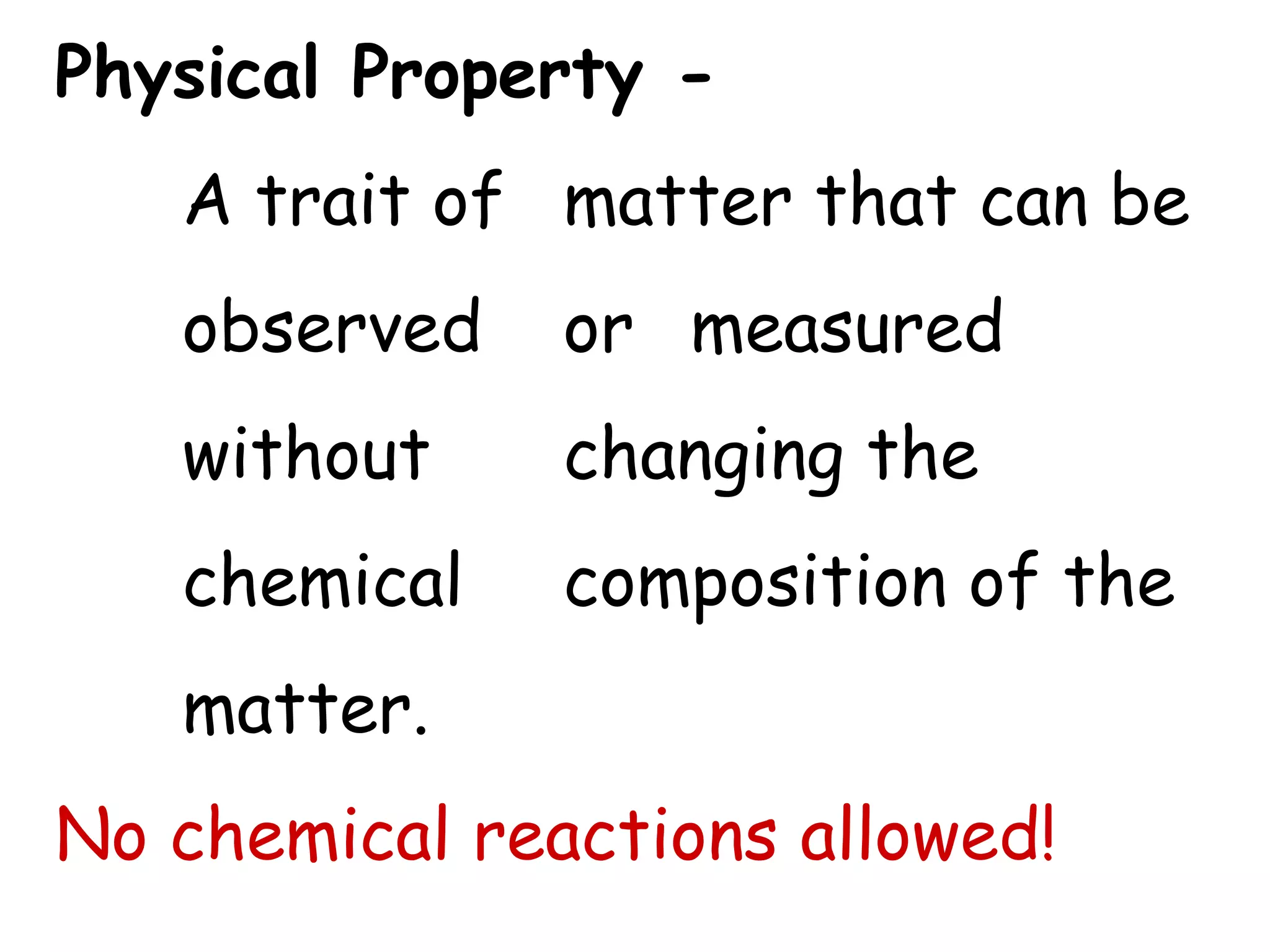 Properties of matter | PPT