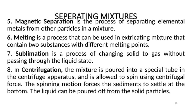 Using Properties of Matter in Identifying Substances | PPTX