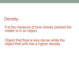 Properties of Matter - | PPTX
