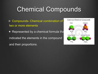 Properties of matter elements compounds and bonding | PPT