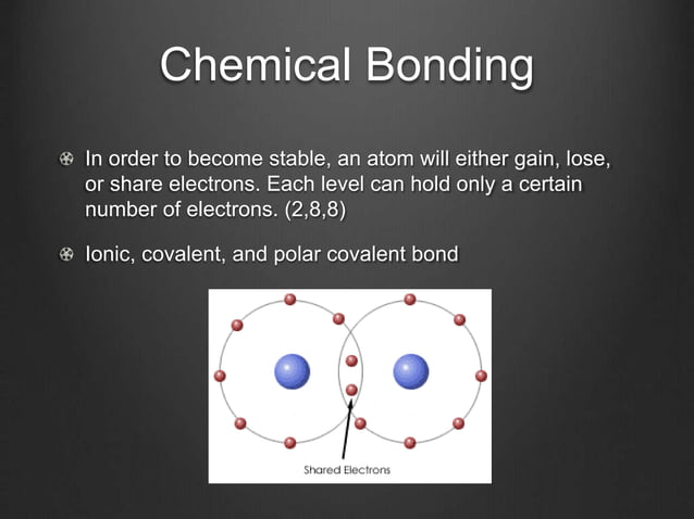 Properties of matter elements compounds and bonding | PPT