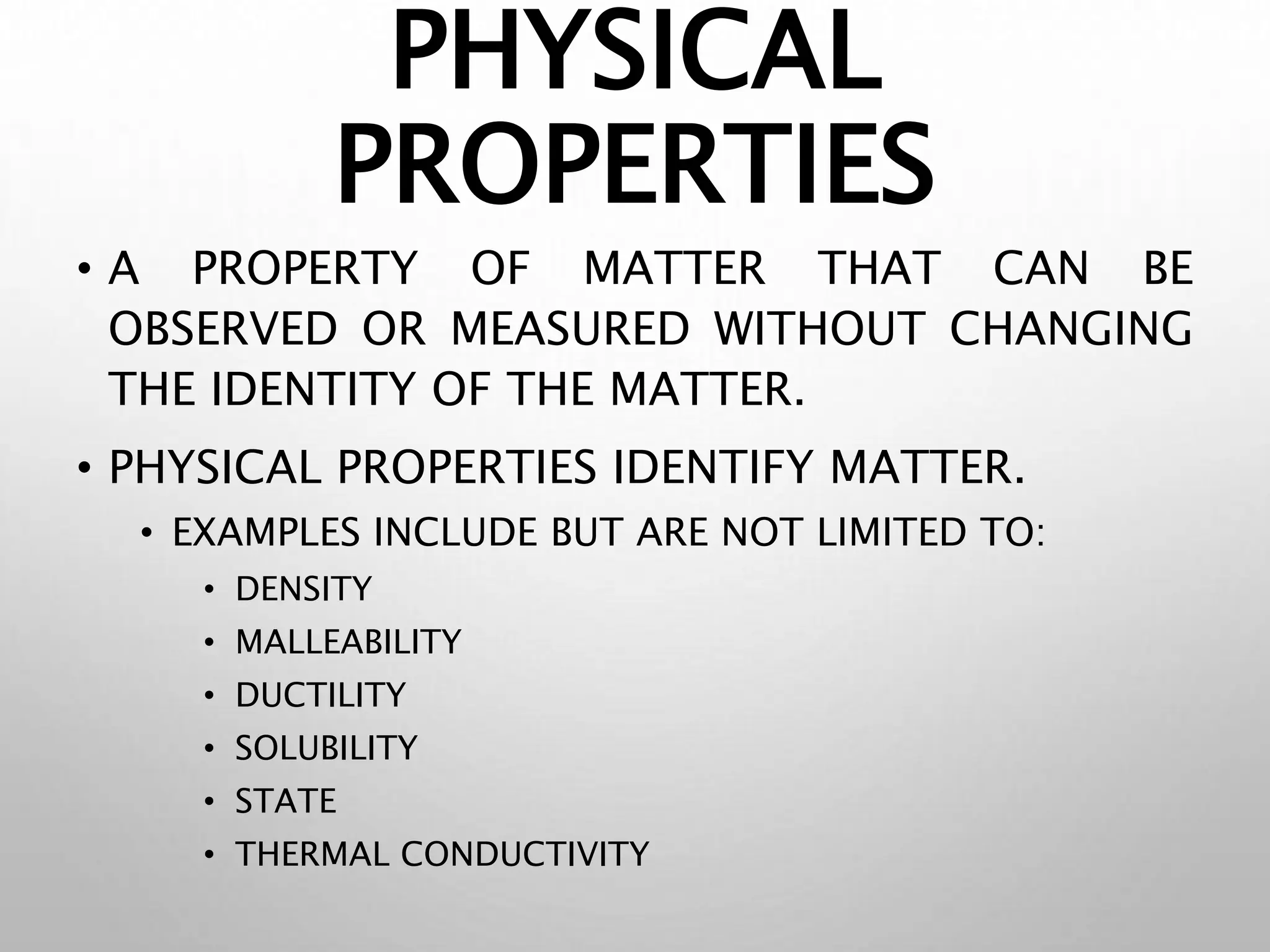Grade 8 Chemistry Properties of Matter 8 | PPT