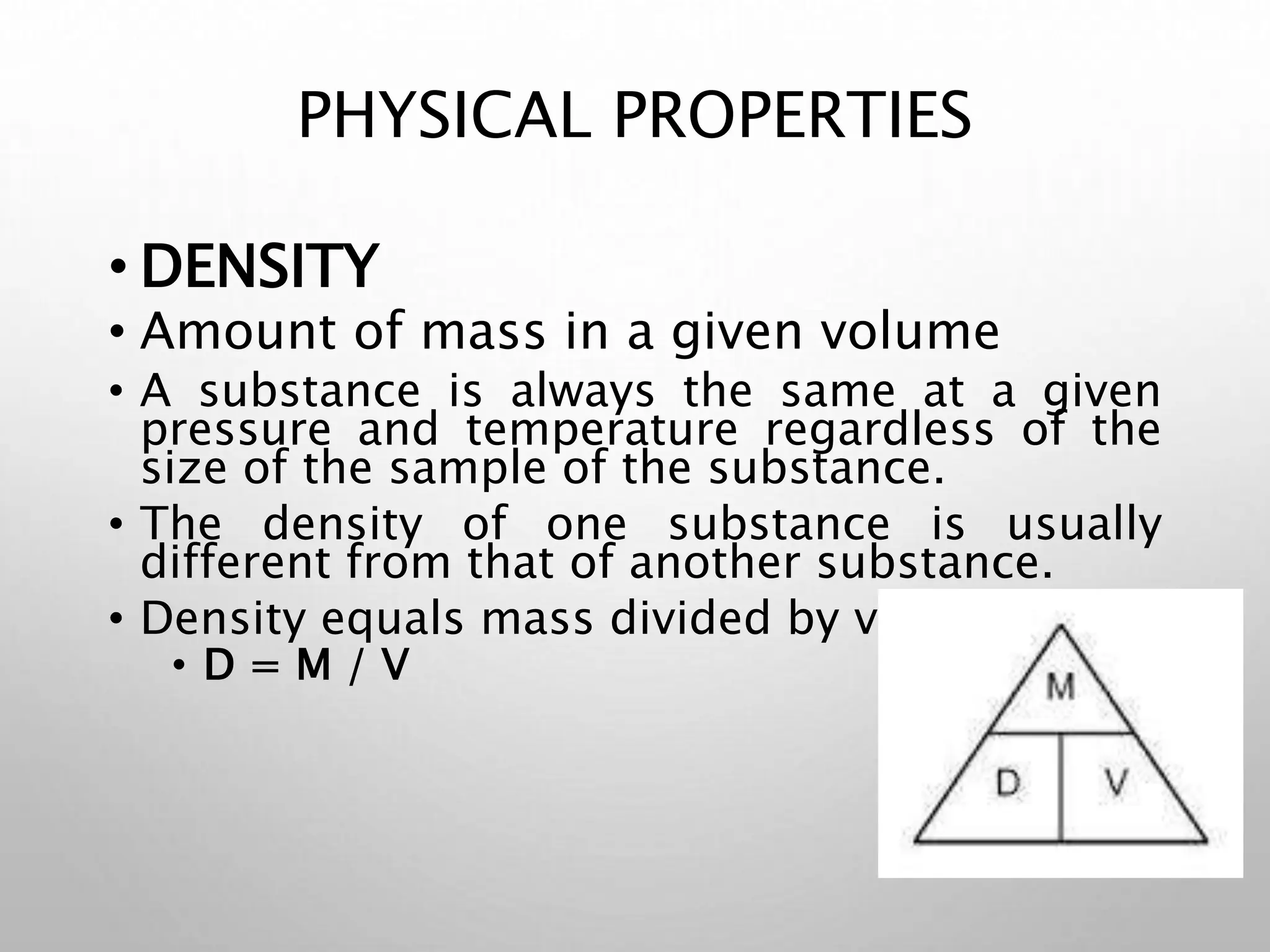 Grade 8 Chemistry Properties of Matter 8 | PPT