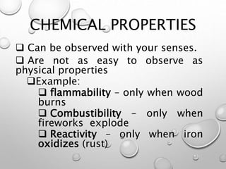 Grade 8 Chemistry Properties of Matter 8 | PPT