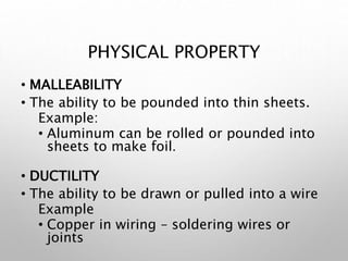 Grade 8 Chemistry Properties of Matter 8 | PPT