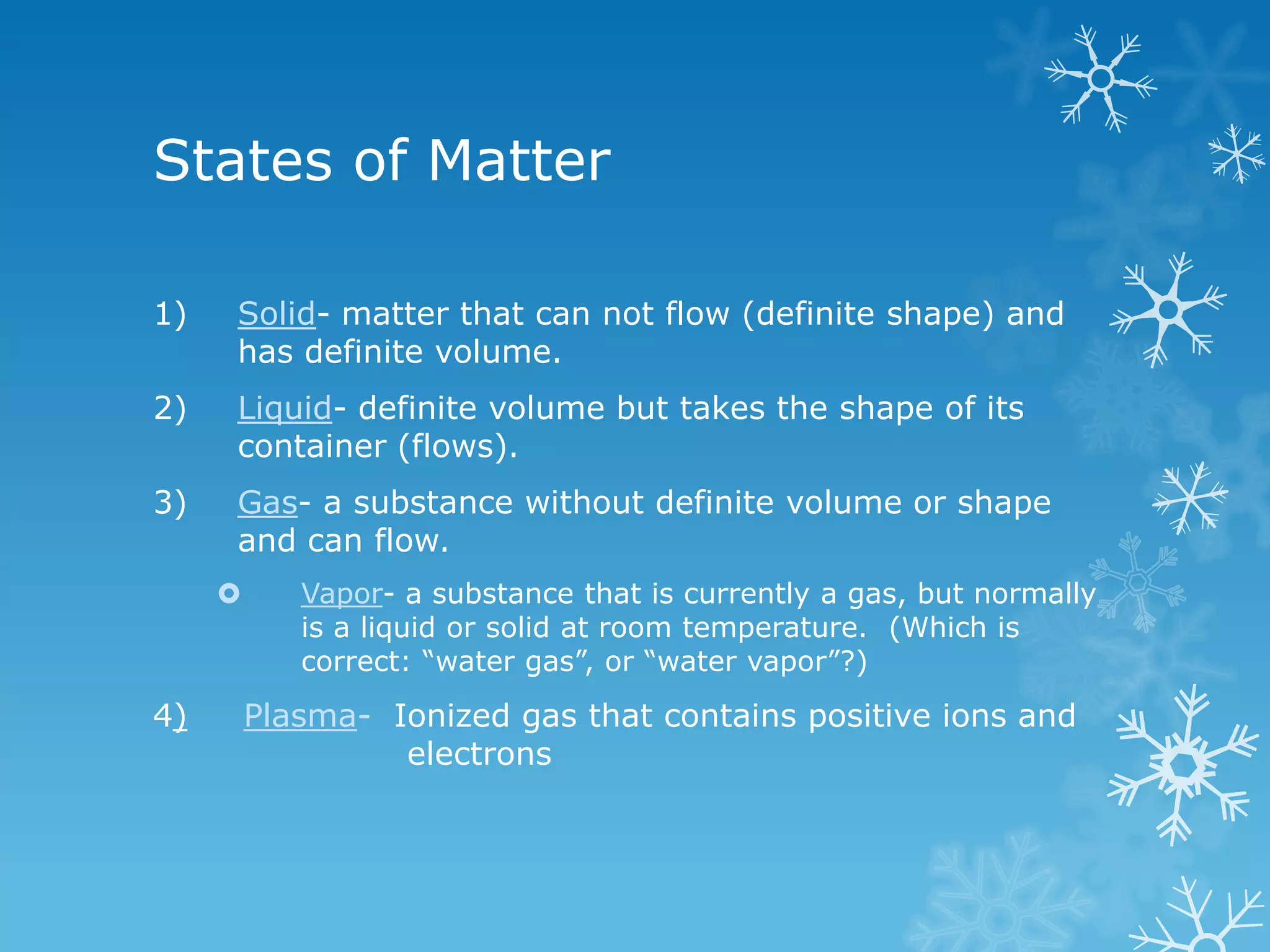 Properties of matter ppt | PPTX