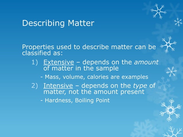 Properties of matter ppt | PPTX | Chemistry | Science